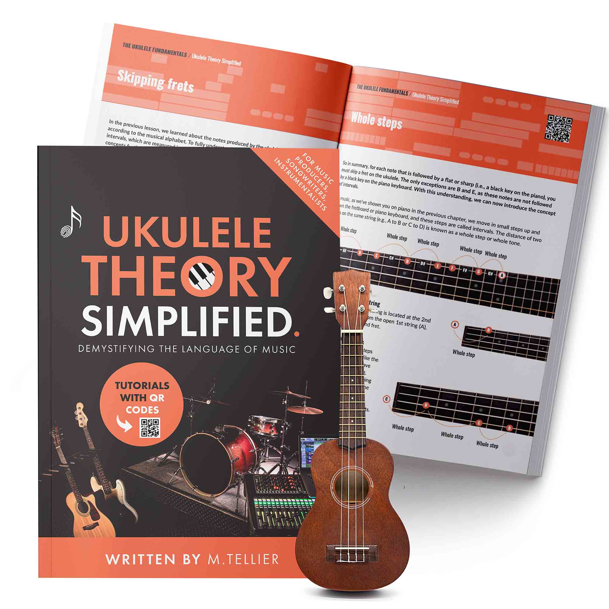 Ukulele Theory Simplified Book (Paperback/PDF)